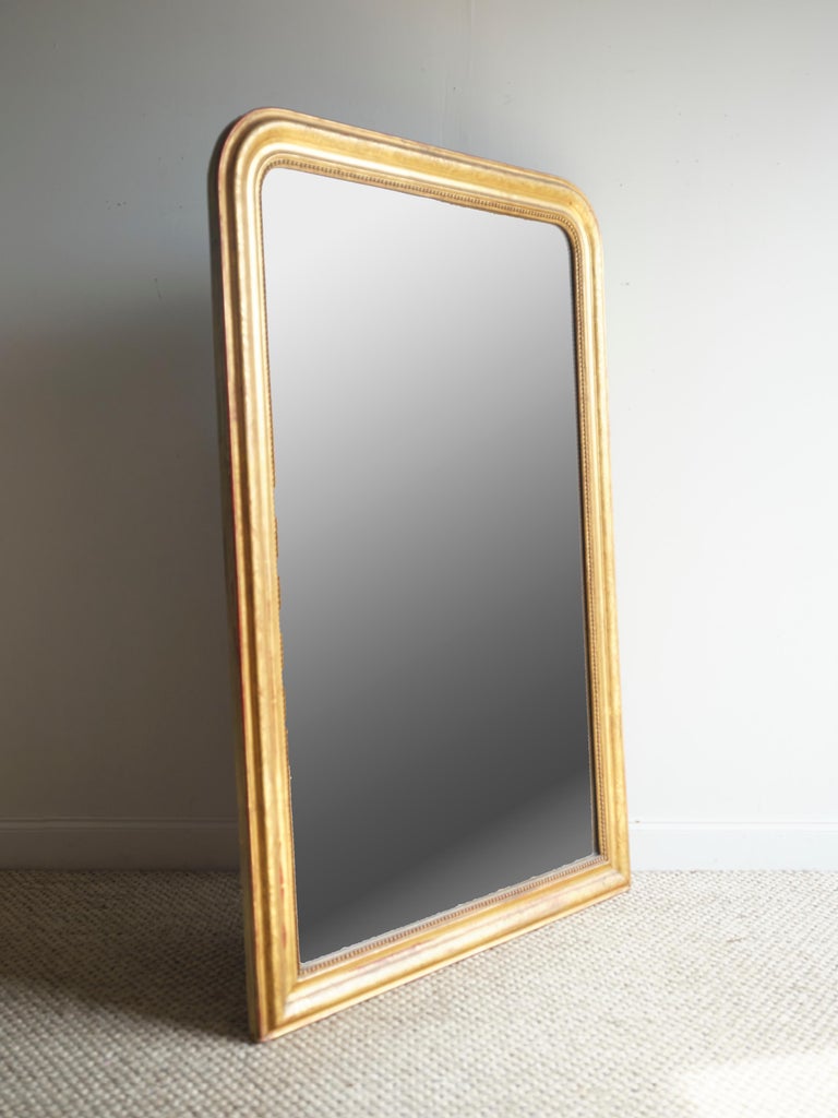 Louis Phillippe Gilded Mirror For Sale at 1stDibs