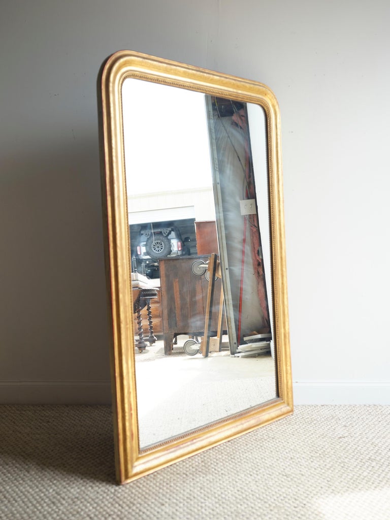 Louis Phillippe Gilded Mirror For Sale at 1stDibs