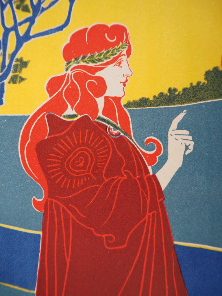 Louis Rhead - The Sun - Original Lithograph (Les Maîtres de l'Affiche ...