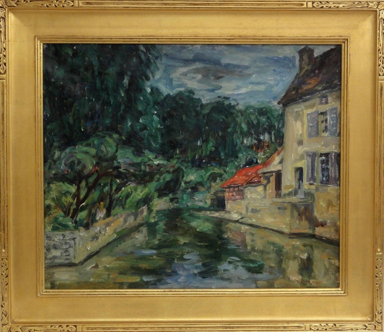 Louis Ritman - House by a Stream For Sale at 1stDibs