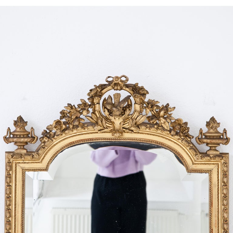 Louis Seize-Style Wall Mirror, Second Half of the 19th Century For Sale ...