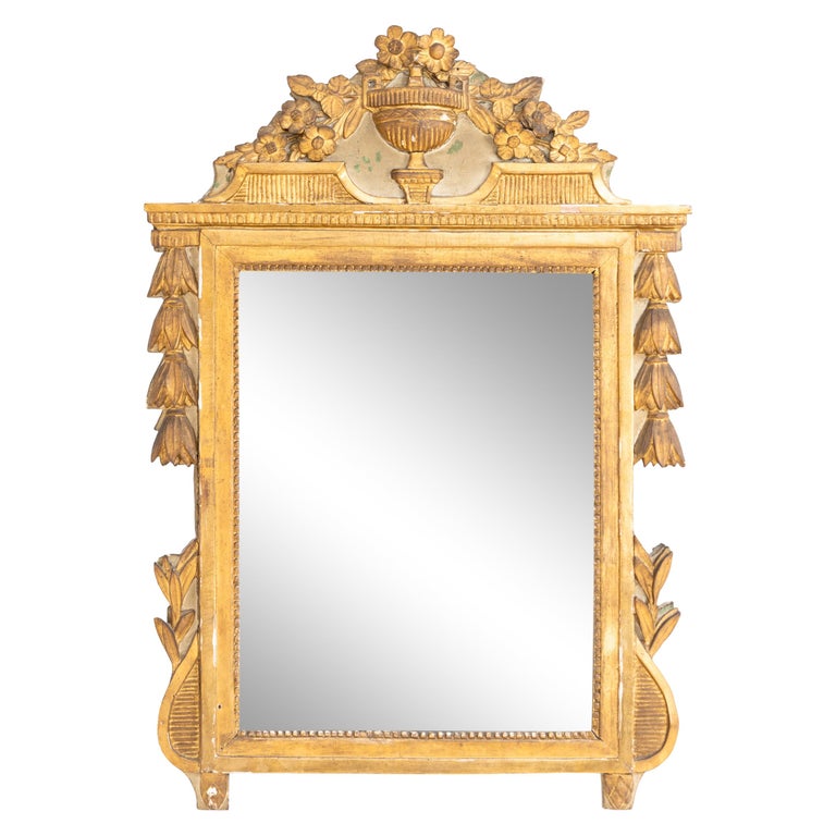 Louis Seize Wall Mirror, Late 18th Century For Sale at 1stDibs