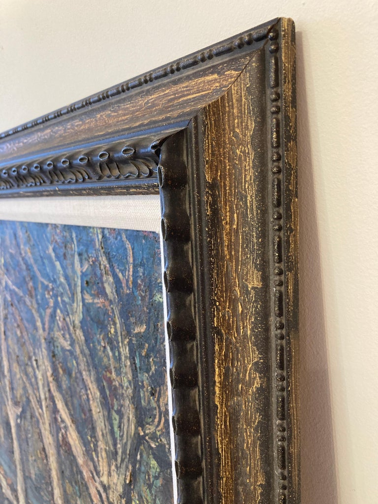 Louis Siegriest - ''Cypress Trees,'' by Louis Siegriest, Oil on Board ...