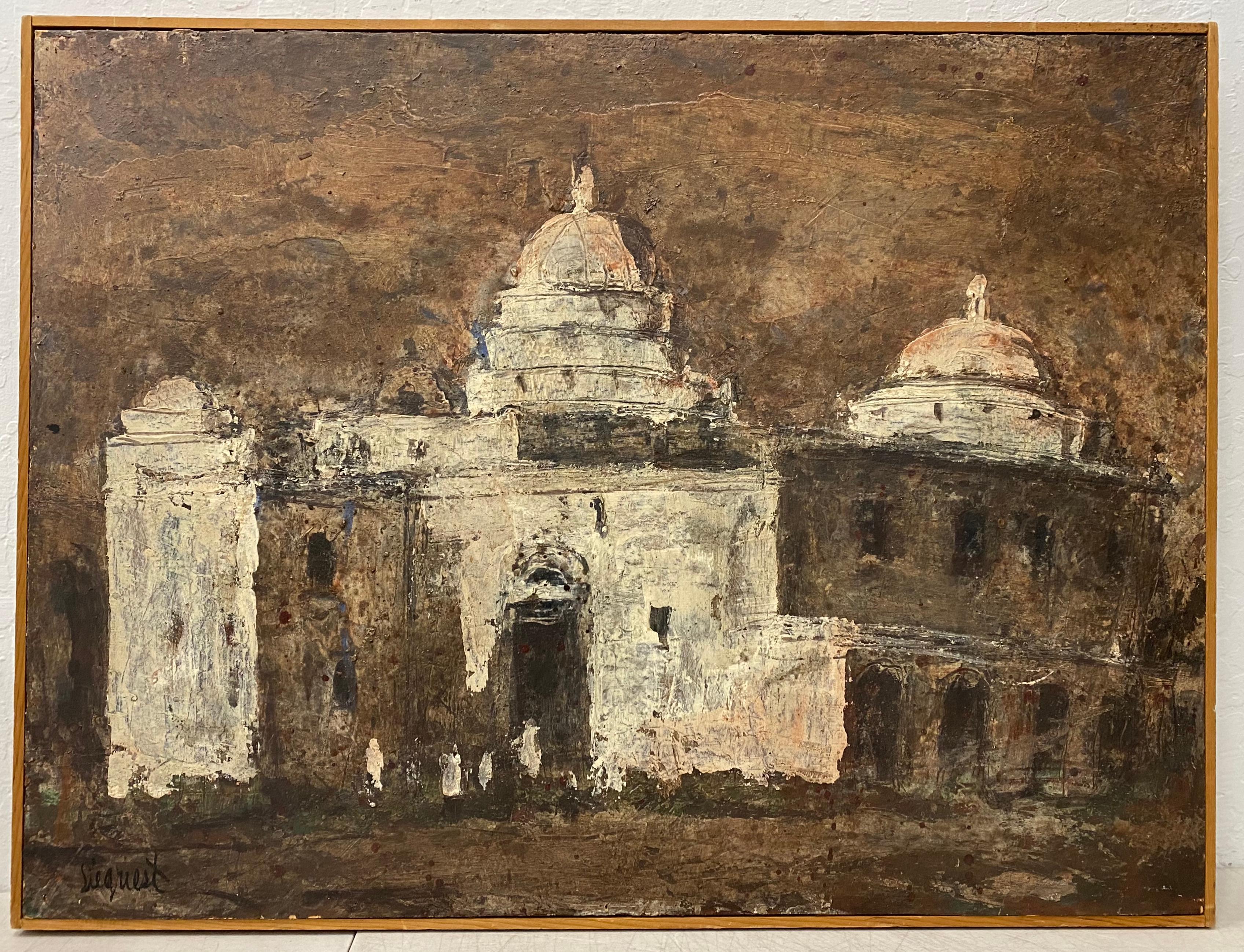Louis Siegriest - Abstract Expressionist Oil Painting by California ...