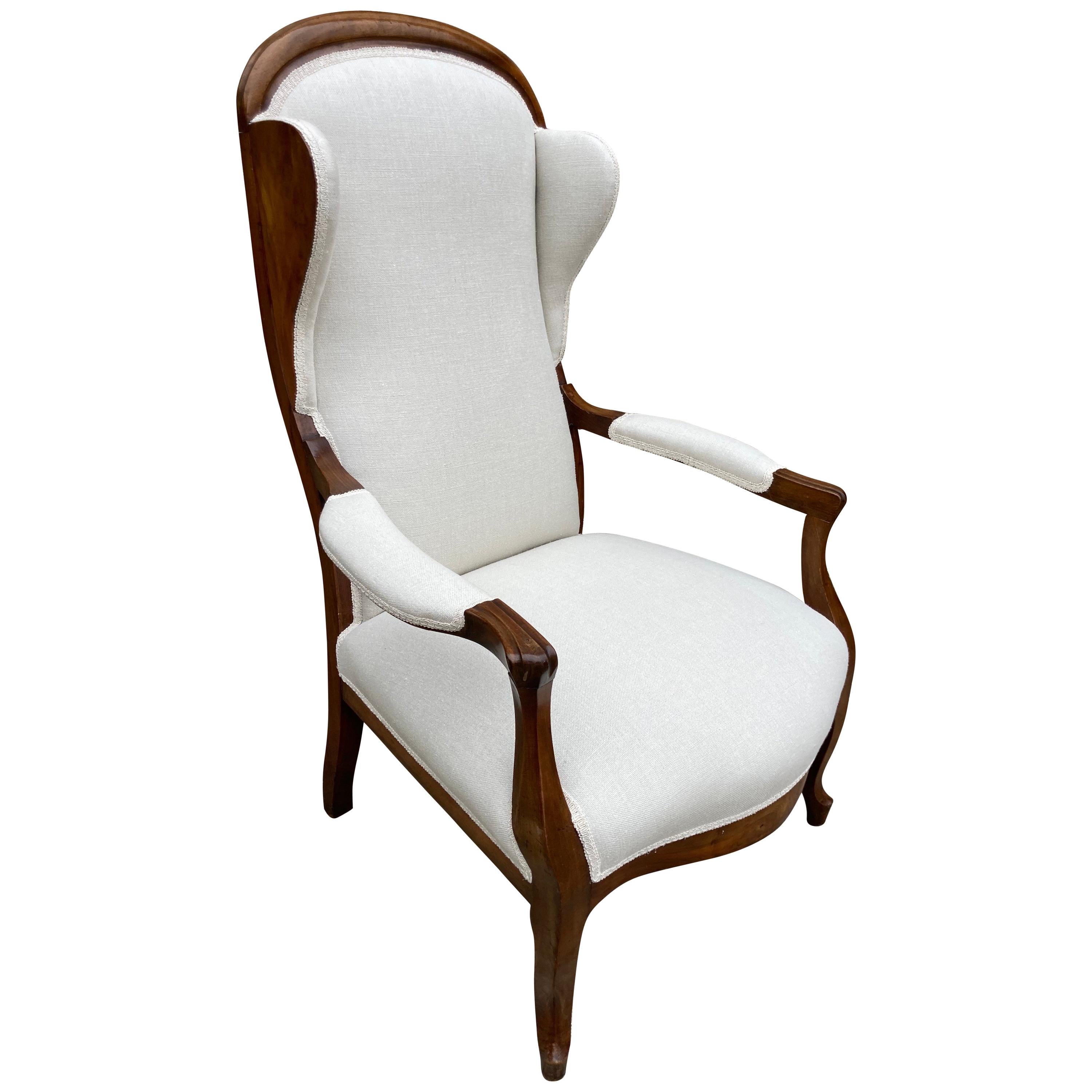 Georgian Style Wingback Chair at 1stDibs