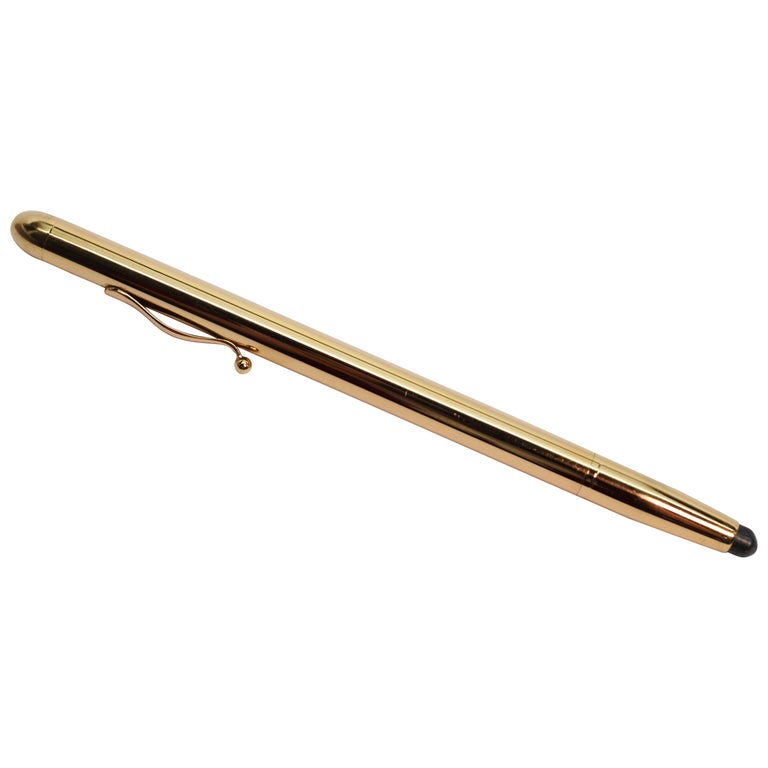 Louis Tamis and Sons Gold Stockbroker's Mechanical Pencil For Sale at ...