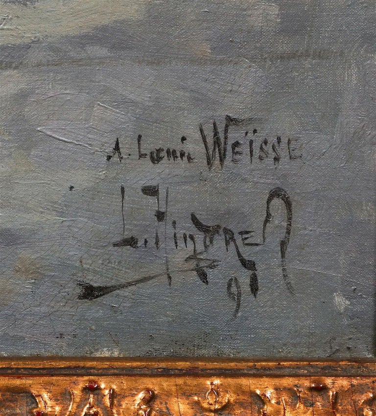 Louis Theophile Hingre Self Portrait For Sale at 1stDibs