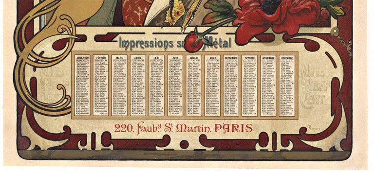 Louis-Theophile Hingre - Original "Breger and Javal" 1899 gold embossed ...