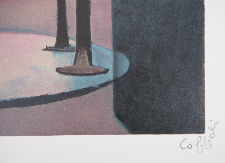 Louis Toffoli - Paris, Furstenberg Square - Original lithograph ...