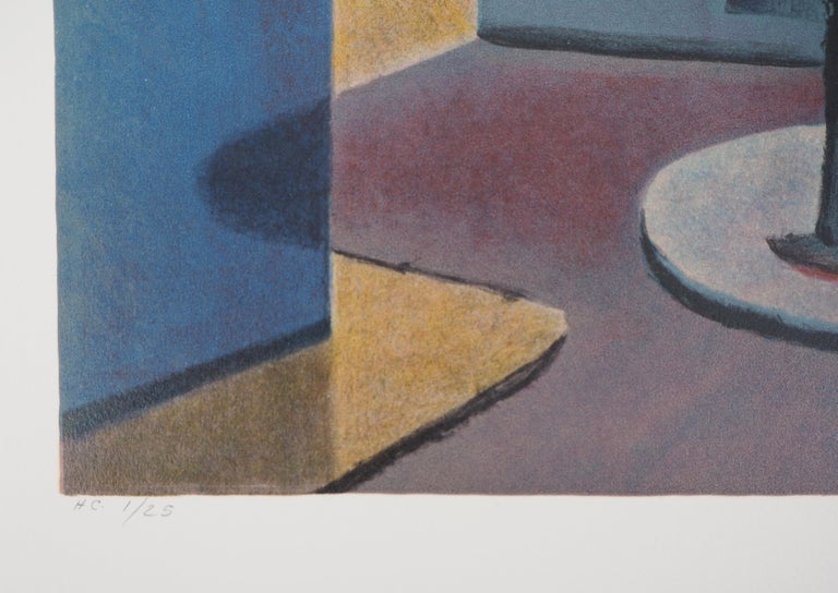 Louis Toffoli - Paris, Furstenberg Square - Original lithograph ...