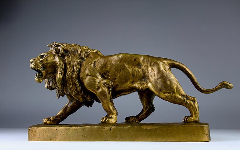 Louis Vidal (1831-1892), Roaring Lion, France For Sale at 1stDibs