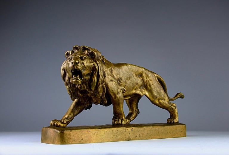 Louis Vidal (1831-1892), Roaring Lion, France For Sale at 1stDibs