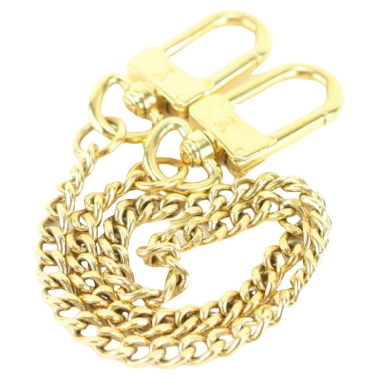Louis Vuitton 1Gold Twin Hook Chain Strap 0lz59s at 1stDibs | louis ...