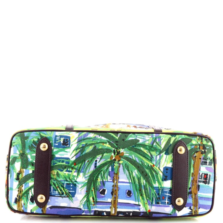 Louis Vuitton Ailleurs Cabas Limited Edition Printed Canvas PM For Sale ...