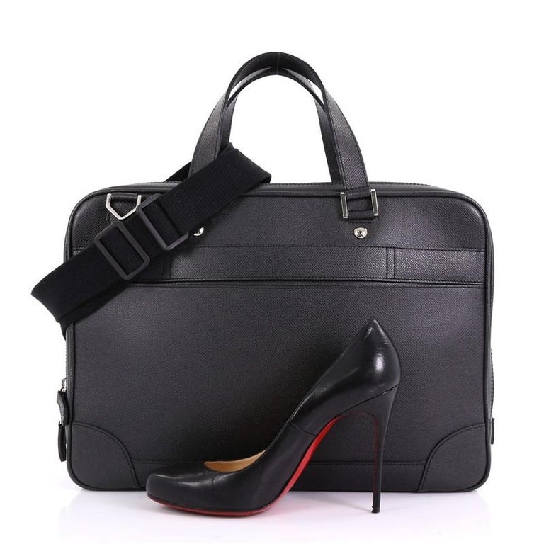 Louis Vuitton Alexander Briefcase Taiga Leather at 1stDibs