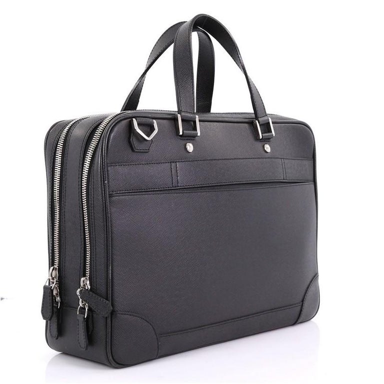 Louis Vuitton Alexander Briefcase Taiga Leather at 1stDibs