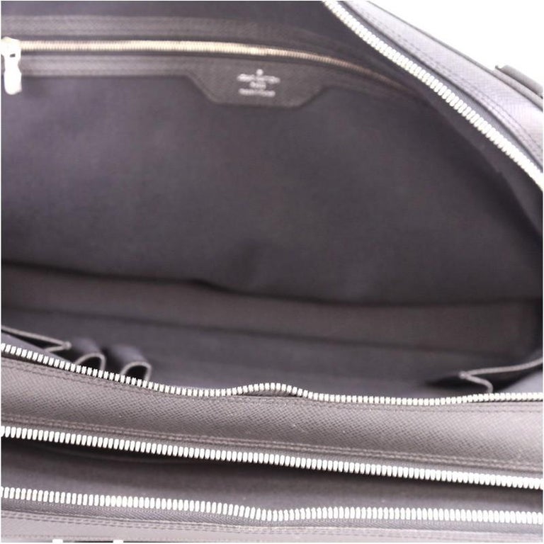 Louis Vuitton Alexander Briefcase Taiga Leather at 1stDibs