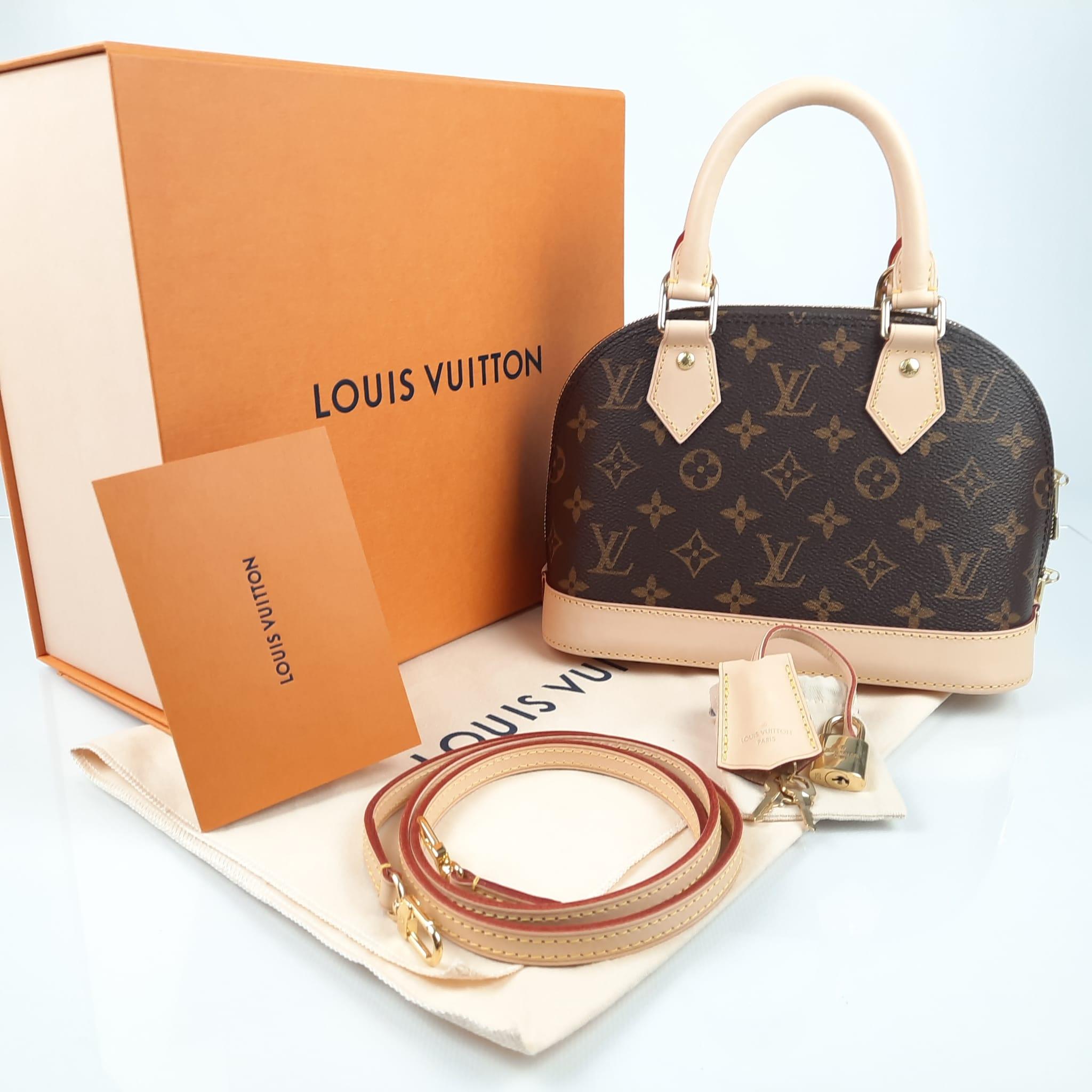 Louis Vuitton Alma BB Bag Toile Monogram For Sale at 1stDibs | lv alma ...