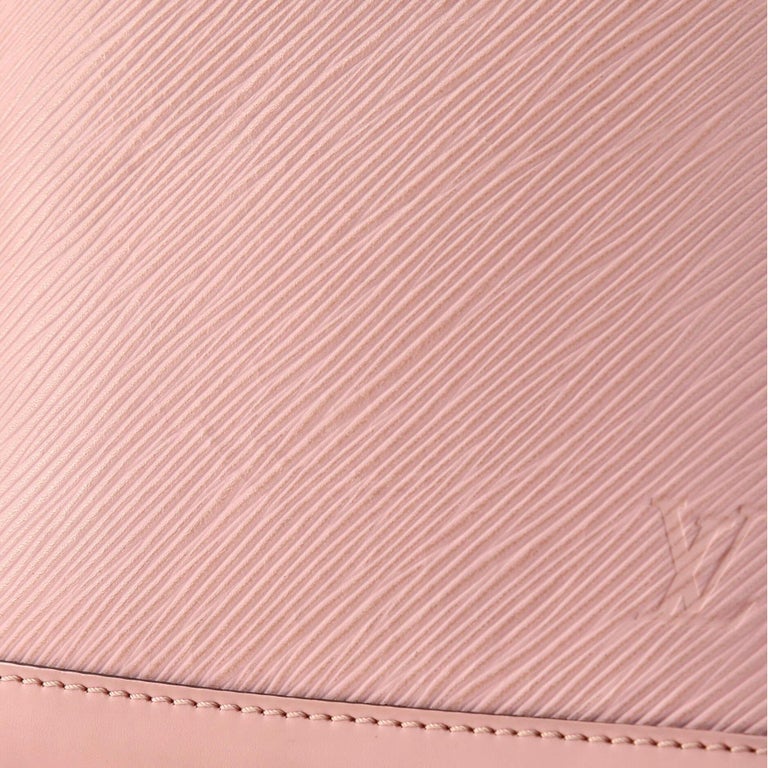 Louis Vuitton Alma Chain Handbag Epi Leather Mini For Sale at 1stDibs