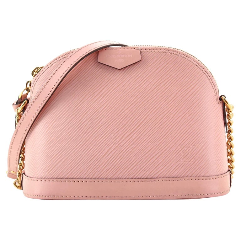 Louis Vuitton Alma Chain Handbag Epi Leather Mini For Sale at 1stDibs