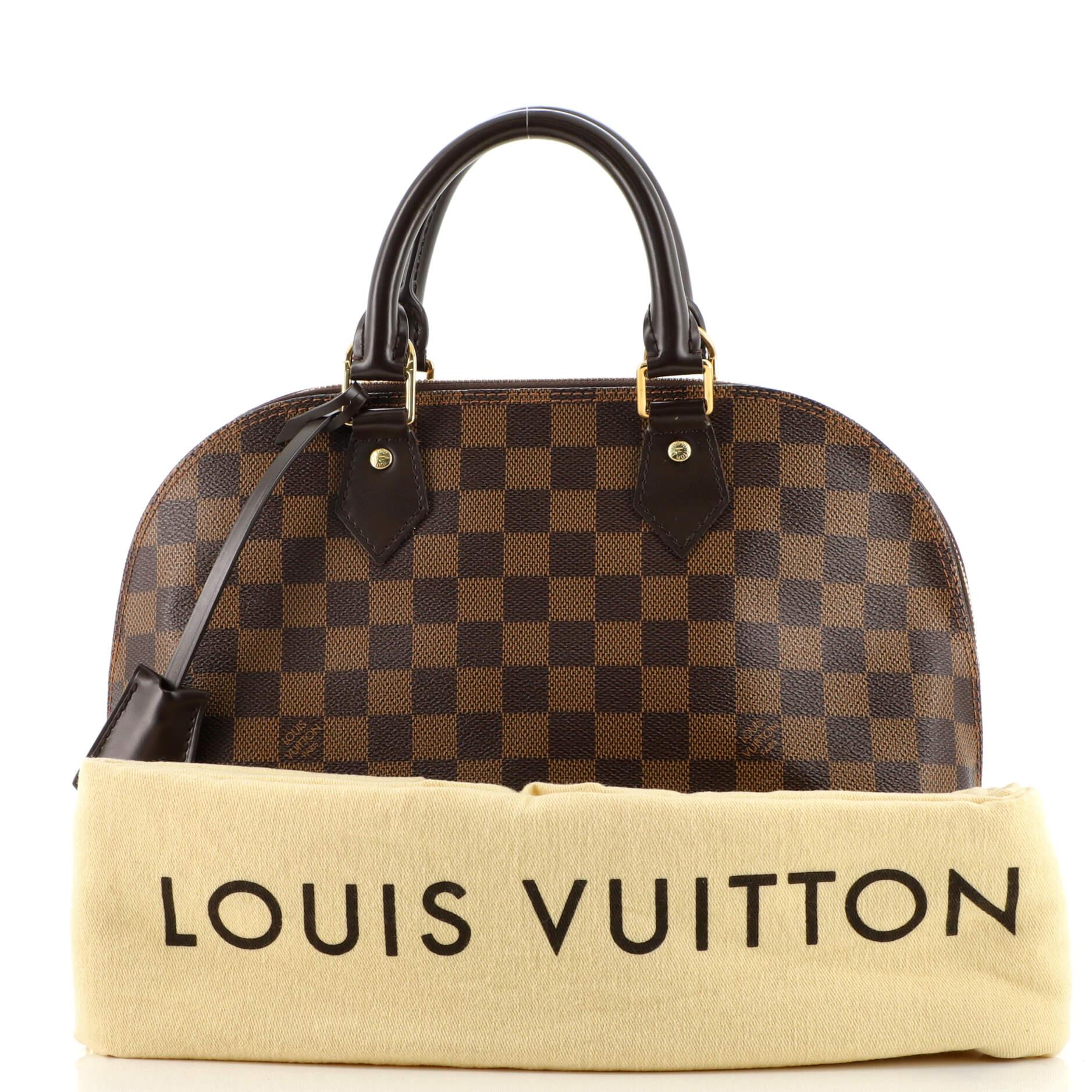 Louis Vuitton Alma Handbag Damier PM at 1stDibs | m51130 louis vuitton