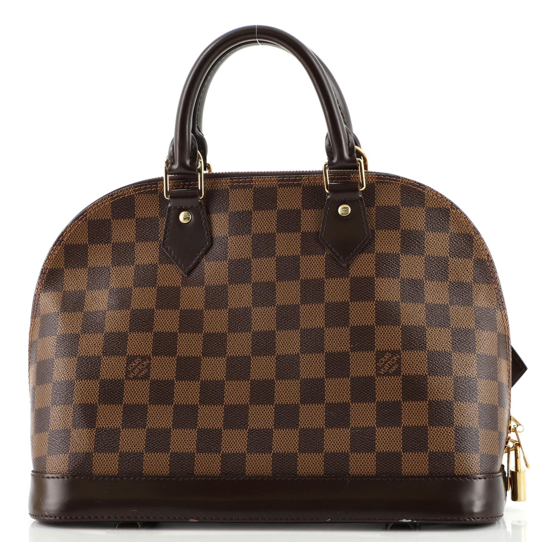 Louis Vuitton Alma Handbag Damier PM at 1stDibs | m51130 louis vuitton