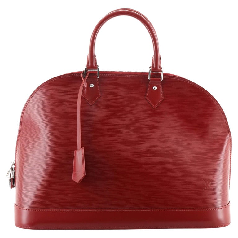 Louis Vuitton Alma Handbag Epi Leather GM For Sale at 1stDibs