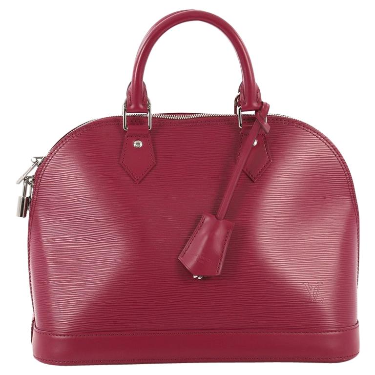Louis Vuitton Alma Handbag Epi Leather PM at 1stDibs