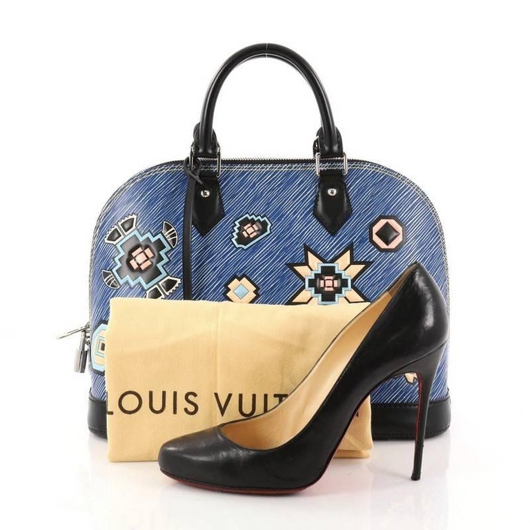 Louis Vuitton Alma Handbag Limited Edition Azteque Epi Leather PM at ...