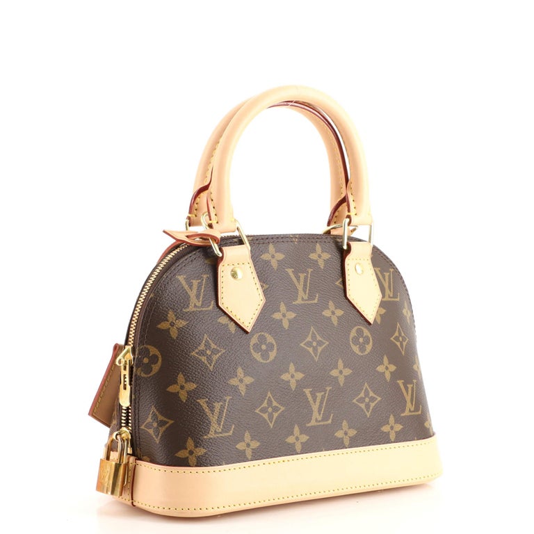 Louis Vuitton Alma Handbag Monogram Canvas BB at 1stDibs