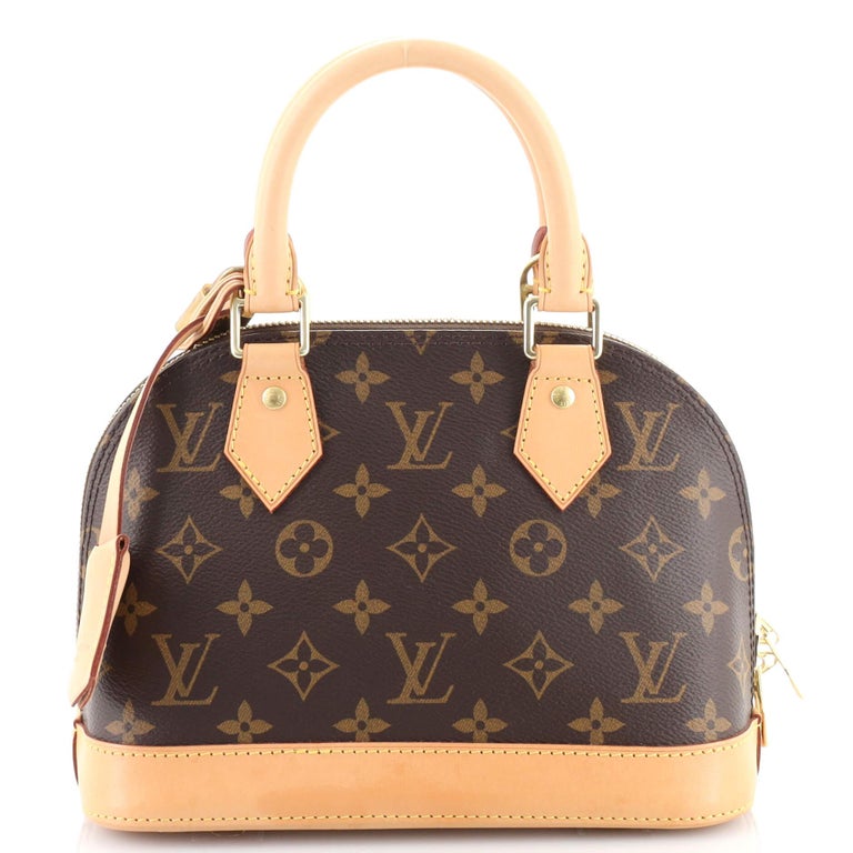 Louis Vuitton Alma Handbag Monogram Canvas BB For Sale at 1stDibs