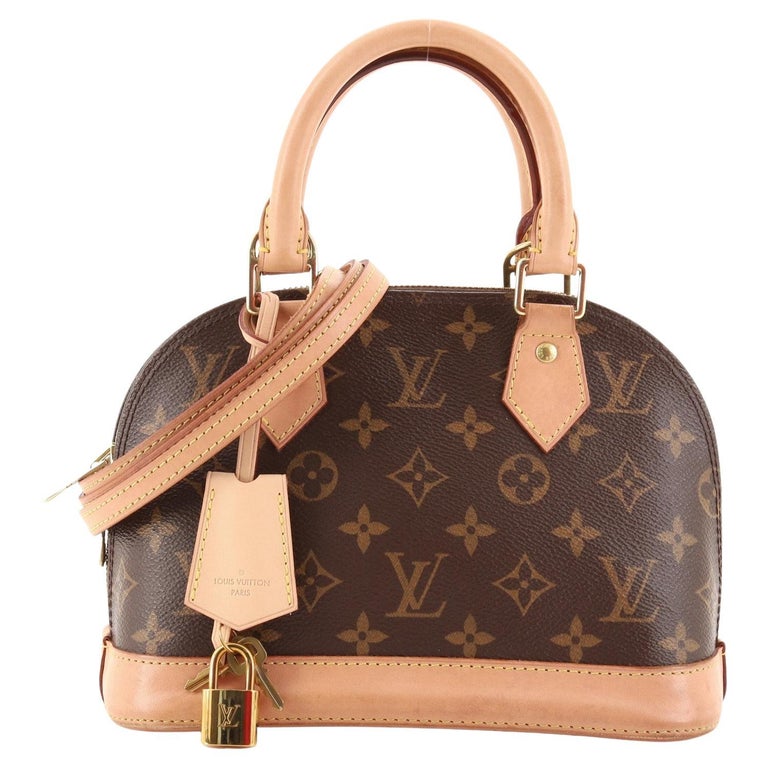 Louis Vuitton Alma Handbag Monogram Canvas BB at 1stDibs