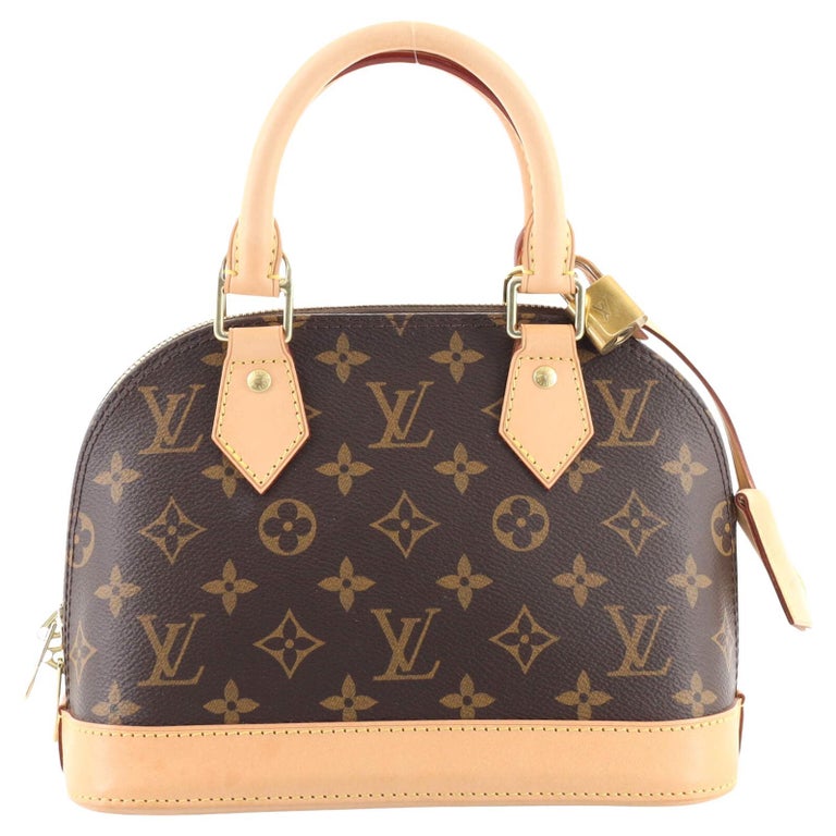 Louis Vuitton Alma Handbag Monogram Canvas BB For Sale at 1stDibs