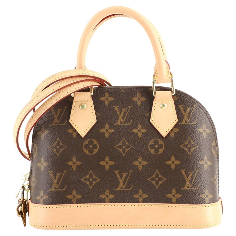 Louis Vuitton Alma Handbag Monogram Canvas BB at 1stDibs