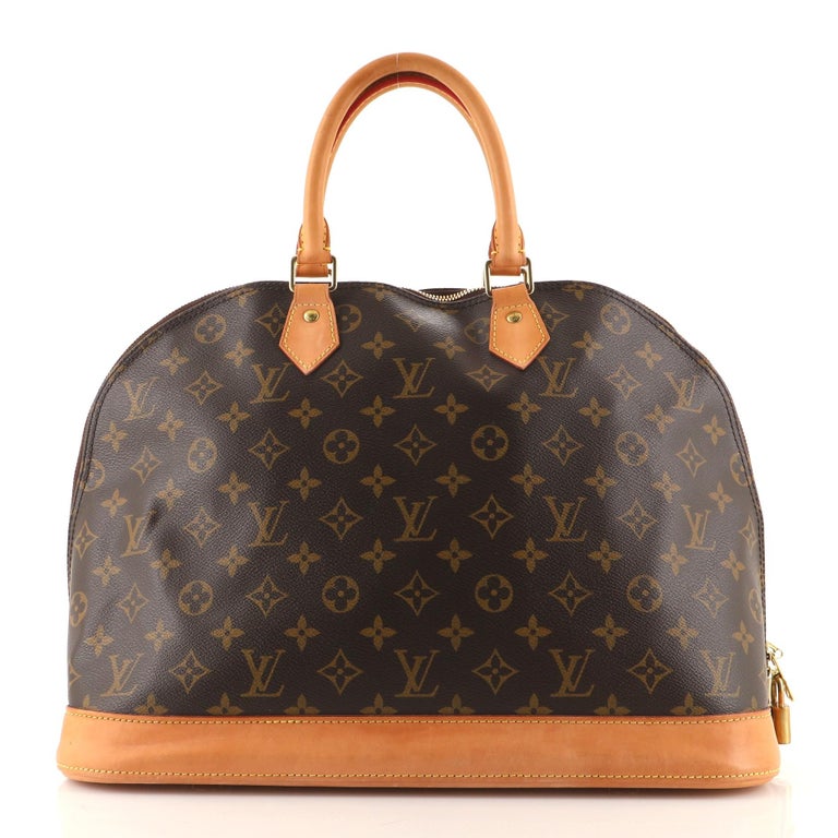 Louis Vuitton Alma Handbag Monogram Canvas GM at 1stDibs
