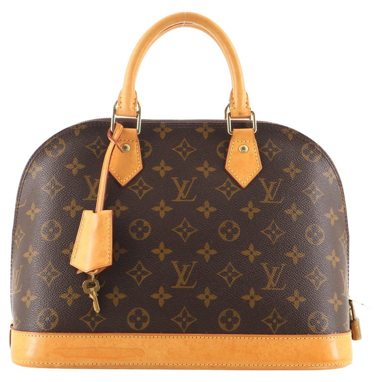 Louis Vuitton Alma Handbag Monogram Canvas PM at 1stDibs