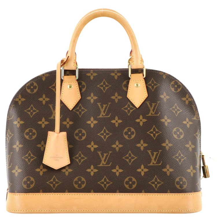 Louis Vuitton Alma Handbag Monogram Canvas PM For Sale at 1stDibs