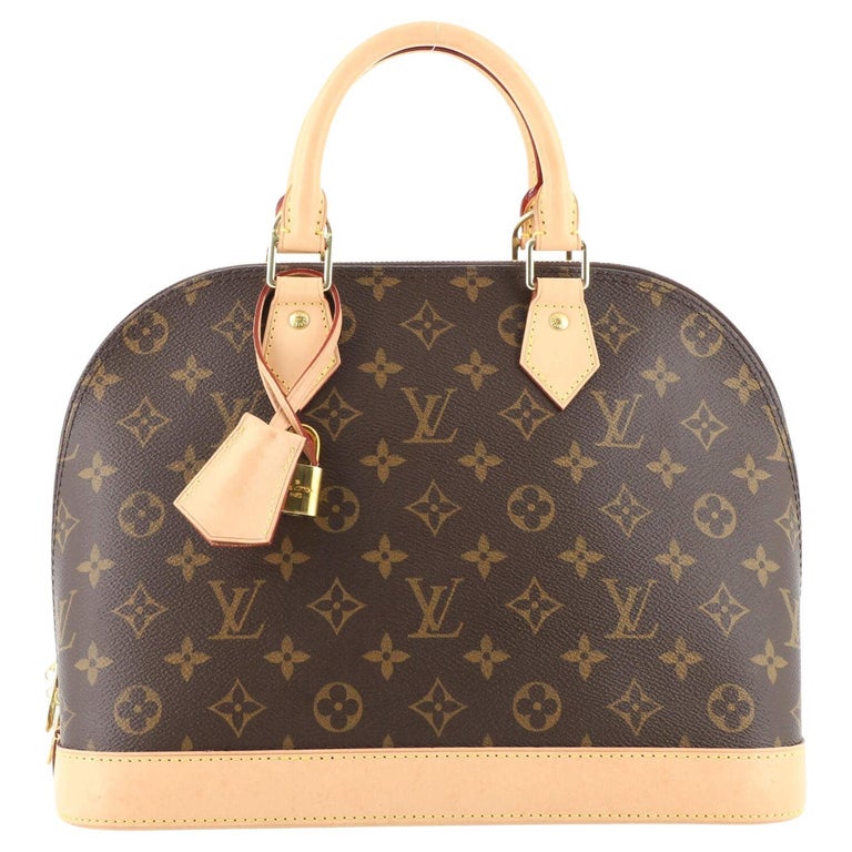 Louis Vuitton Alma Handbag Monogram Canvas PM at 1stDibs