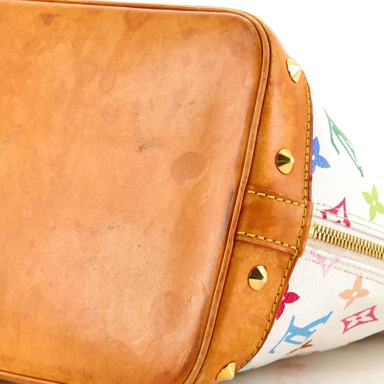 Louis Vuitton Alma Handbag Monogram Multicolor PM For Sale at 1stDibs