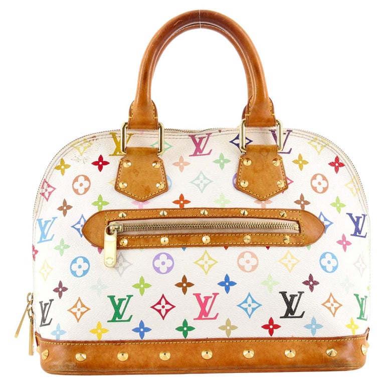 Louis Vuitton Alma Handbag Monogram Multicolor PM For Sale at 1stDibs