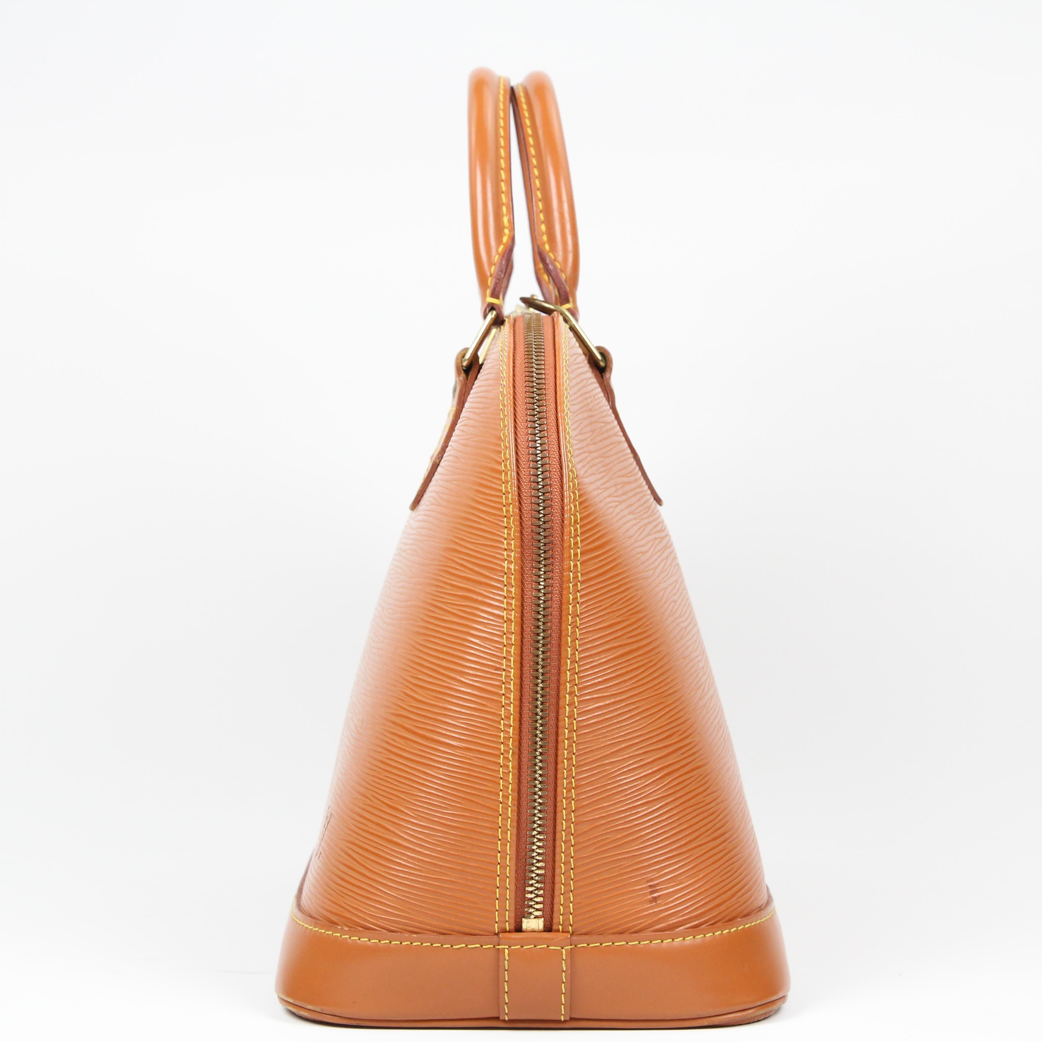 Louis Vuitton Alma leather handbag For Sale at 1stDibs