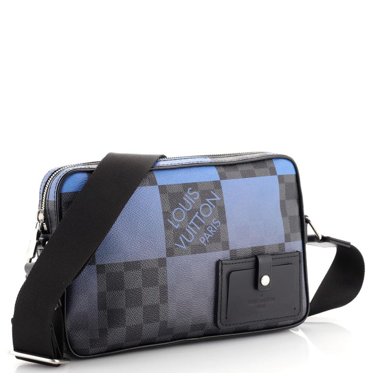 Louis Vuitton Alpha Messenger Bag Limited Edition Damier Graphite Giant ...