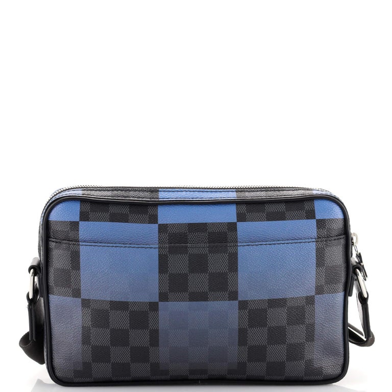 Louis Vuitton Alpha Messenger Bag Limited Edition Damier Graphite Giant ...