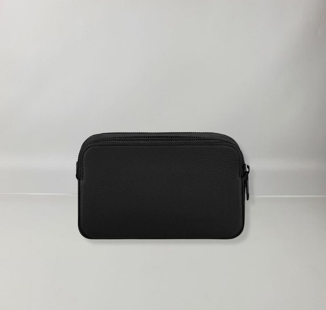 Louis Vuitton Alpha Wearable Wallet Black Grained Calfskin For Sale at ...