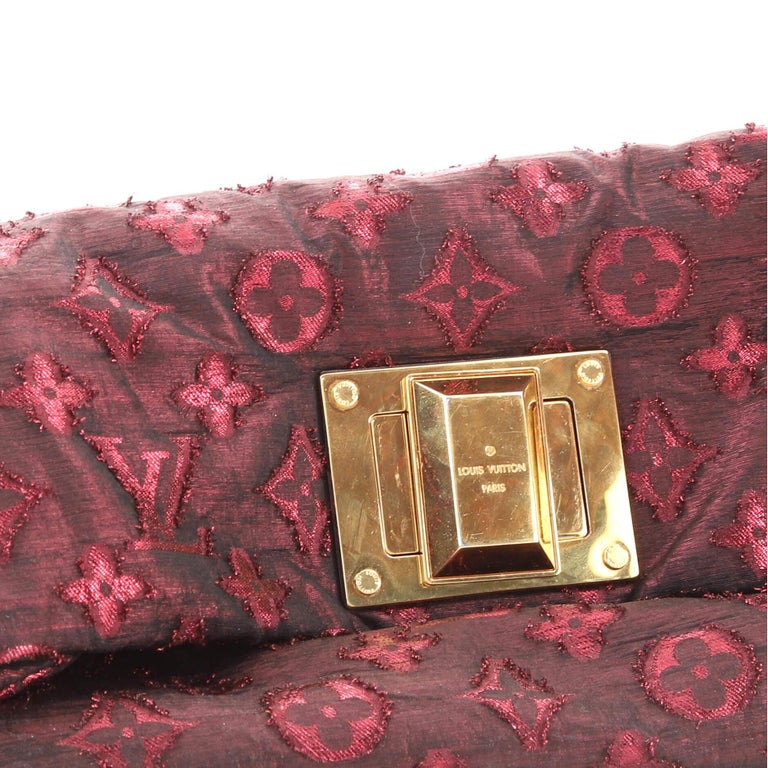 Louis Vuitton Altair Clutch Limited Edition Monogram Lurex For Sale at ...