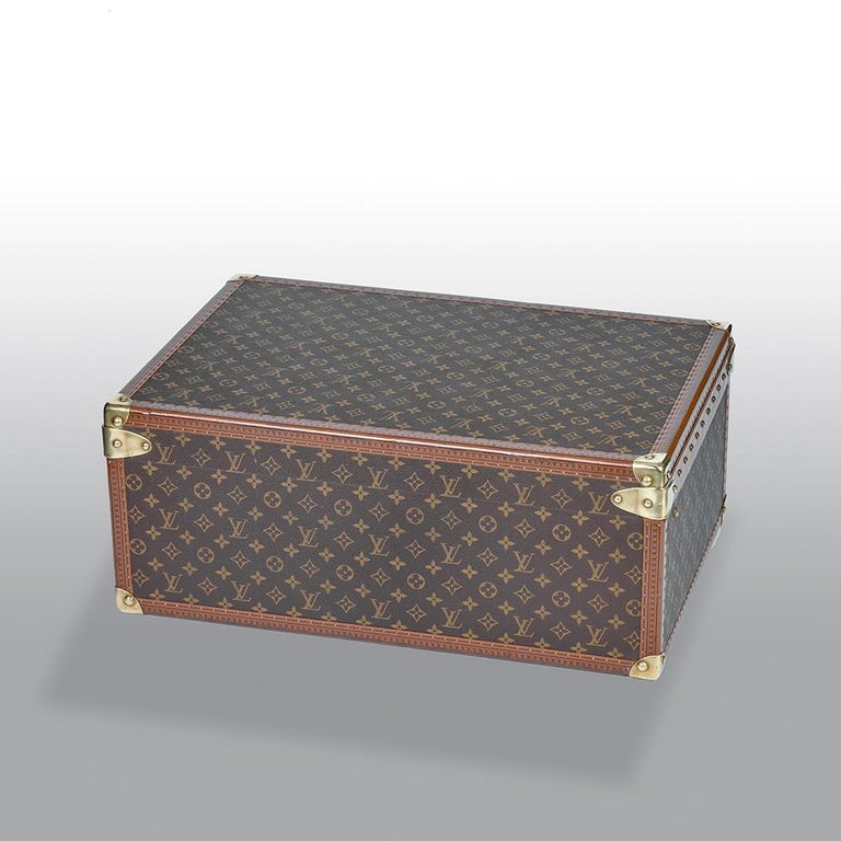 Louis Vuitton Alzer 60 Monogram Trunk at 1stDibs