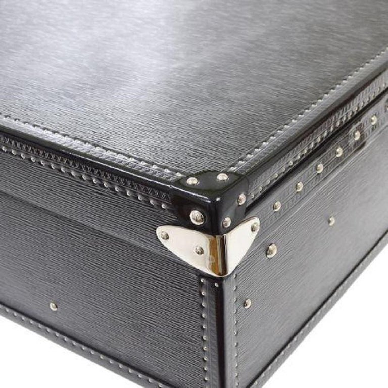 LOUIS VUITTON Alzer 70 Black Men's Women's Handle Storage Briefcase ...