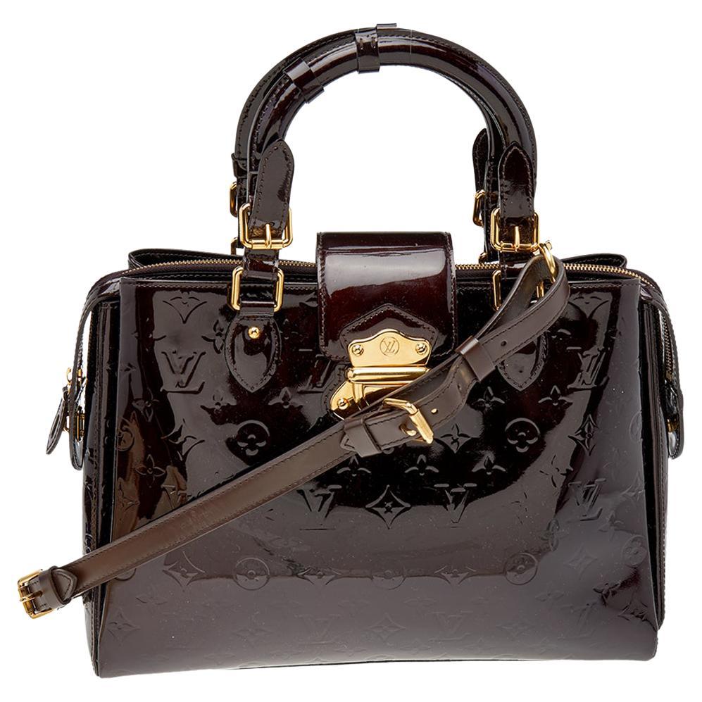 Louis Vuitton Amarante Monogram Vernis Melrose Avenue Bag at 1stDibs
