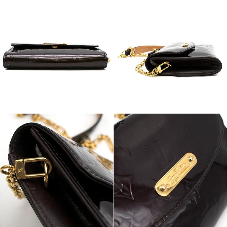 Louis Vuitton Amarante Monogram Vernis Sunset Boulevard Bag For Sale at ...