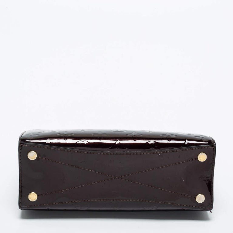 Louis Vuitton Amarante Monogram Vernis Virginia PM Bag For Sale at 1stDibs